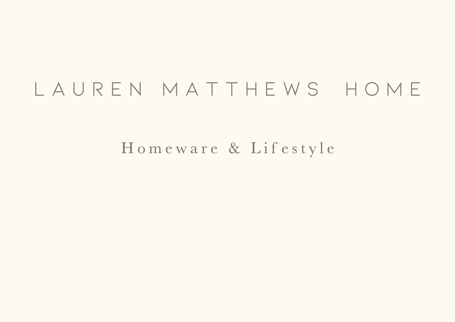 Lauren Matthews Home